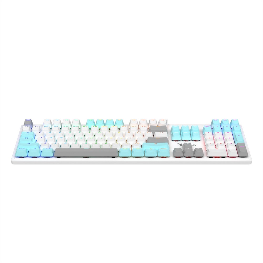 Bloody S520N Bloody Mechanical Switch RGB Gaming Keyboard | Icy White ...
