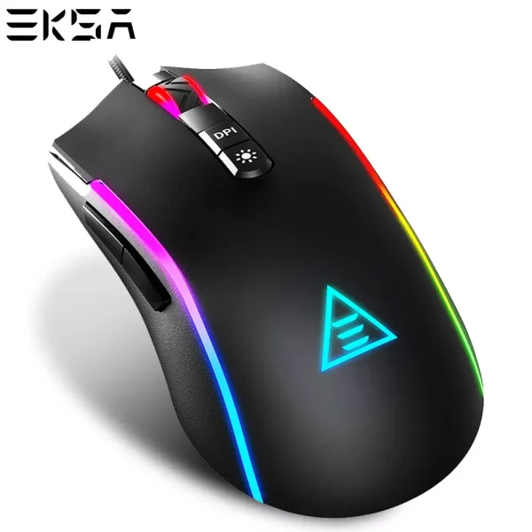 EKSA EM110 USB RGB GAMiNG MOUSE 8000 DPI – Anaya Innovation